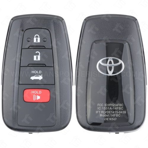 2018 - 2024 Toyota Camry Smart Key 4B Trunk - HYQ14FBC/ HYQ14FLA 89904 ...